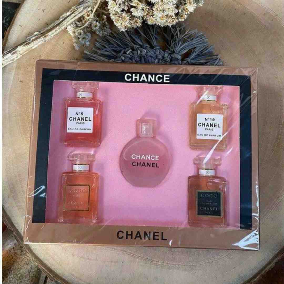 CHANEL CHANCE PARFUM MINI SET 5 IN 1 - Ramuan Herbal