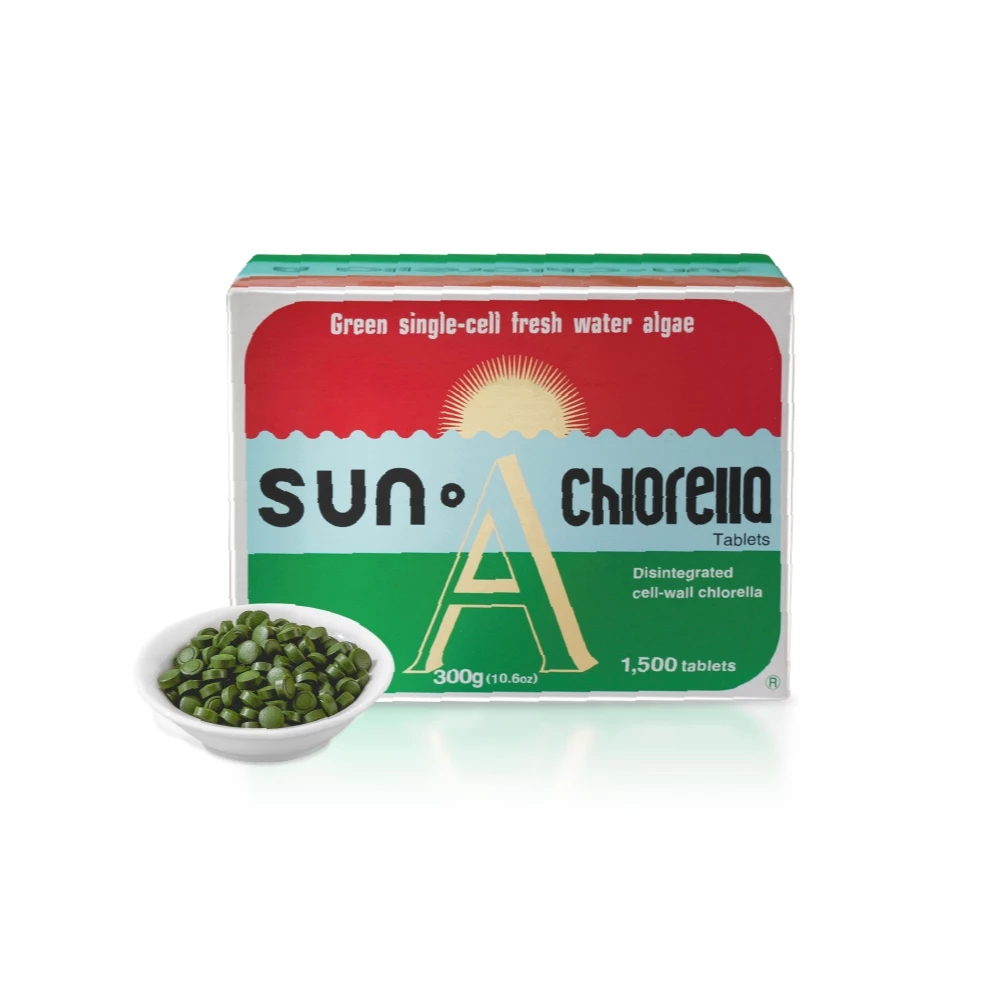 Suplemen Makanan Sun Chlorella A 1500 tablet - Ramuan Herbal