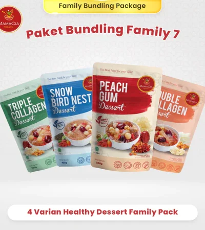 Paket Bundling Family 7 Mamacia Treats: Peach Gum + Snow Bird N+ Double ...